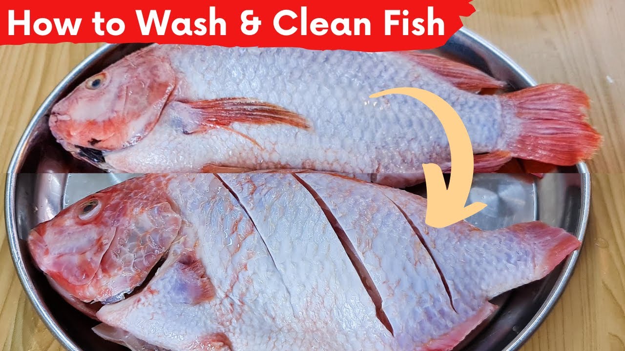 Do you have to rinse fish before baking?