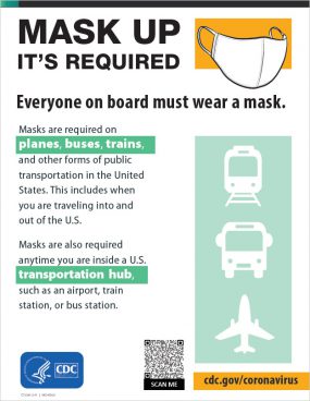 Do you have to wear a mask on a bus or coach?