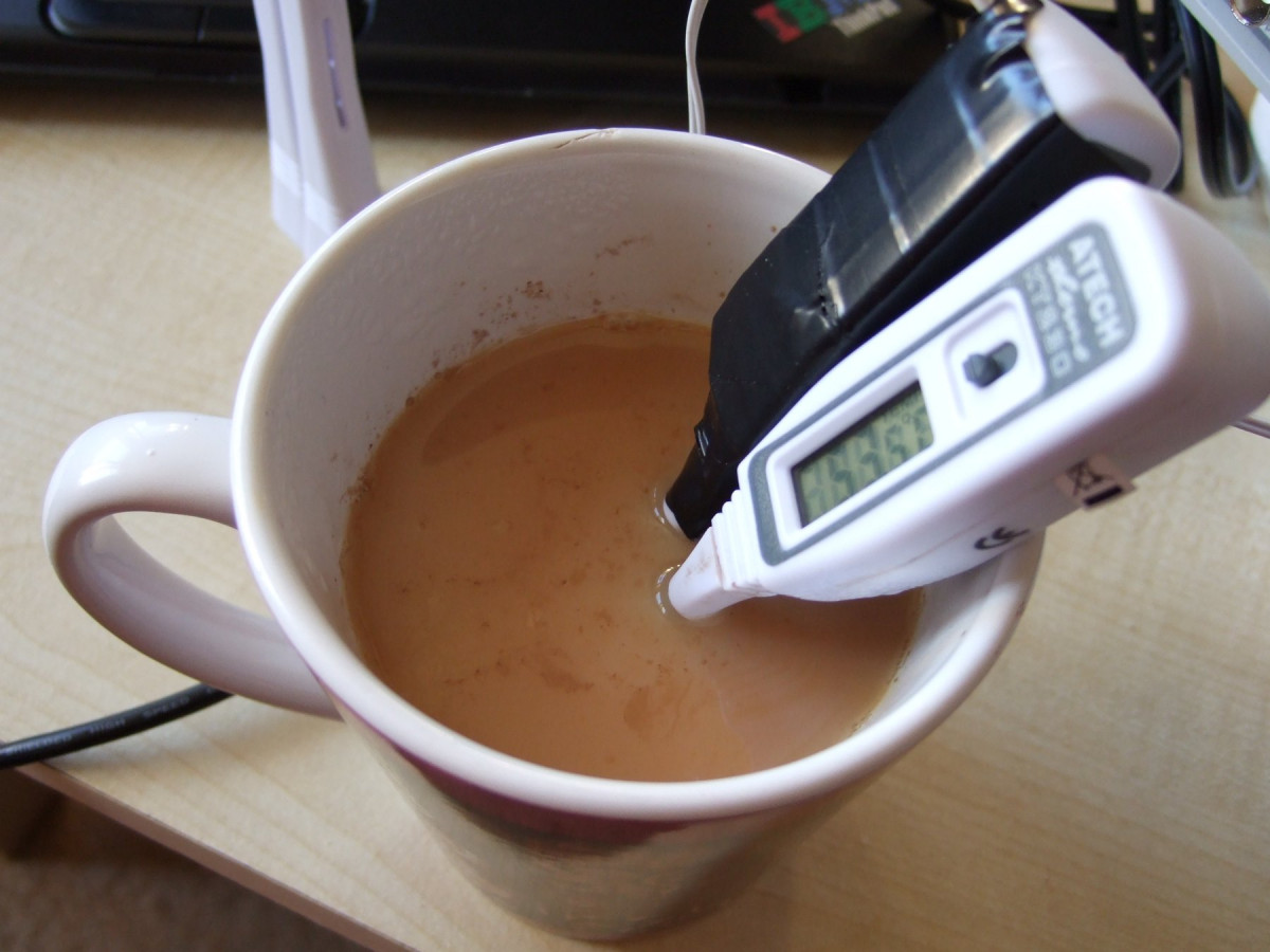 Do you heat milk before adding to tea?