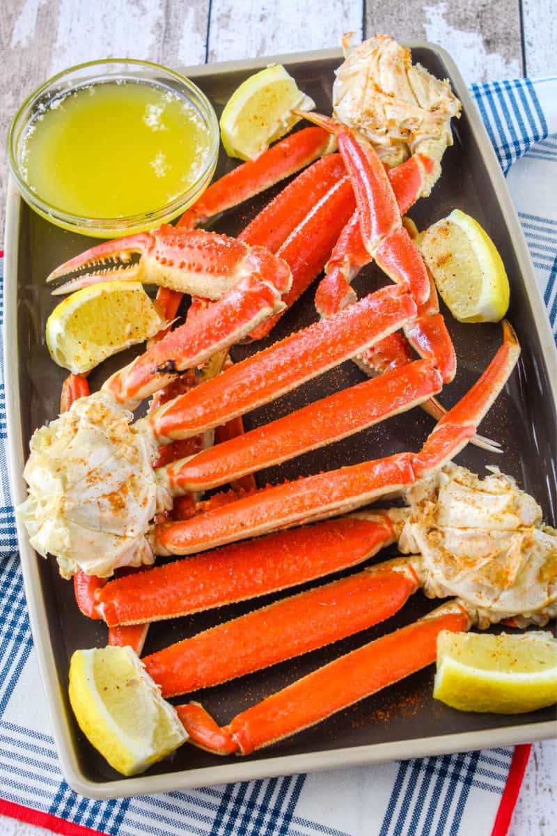 Do you keep snow crab legs frozen before cooking?
