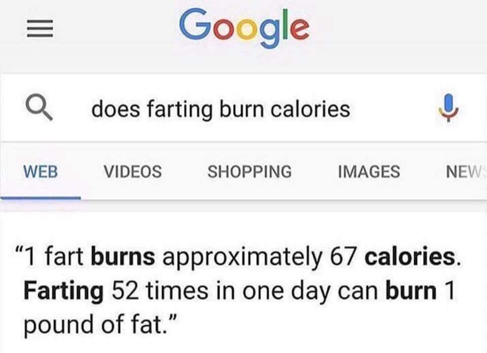 Do you lose pounds when you fart?