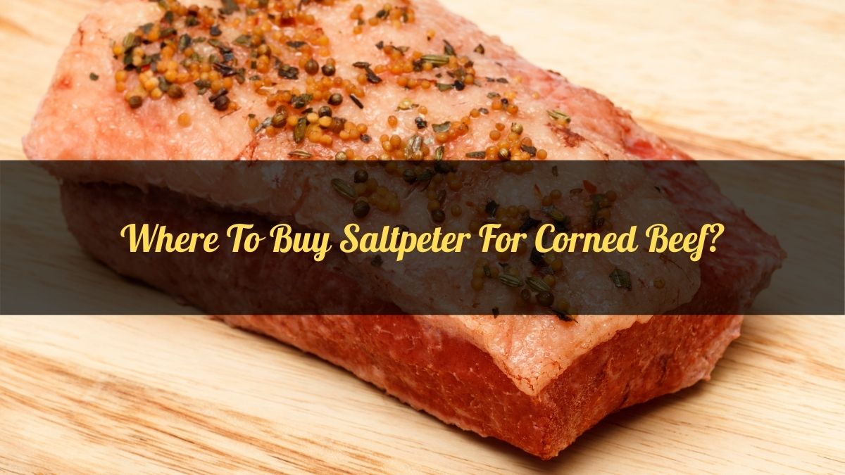 Do you need saltpeter for corned beef?