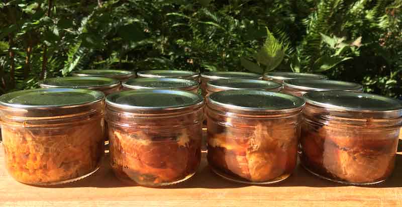 Do you need to brine salmon before canning?