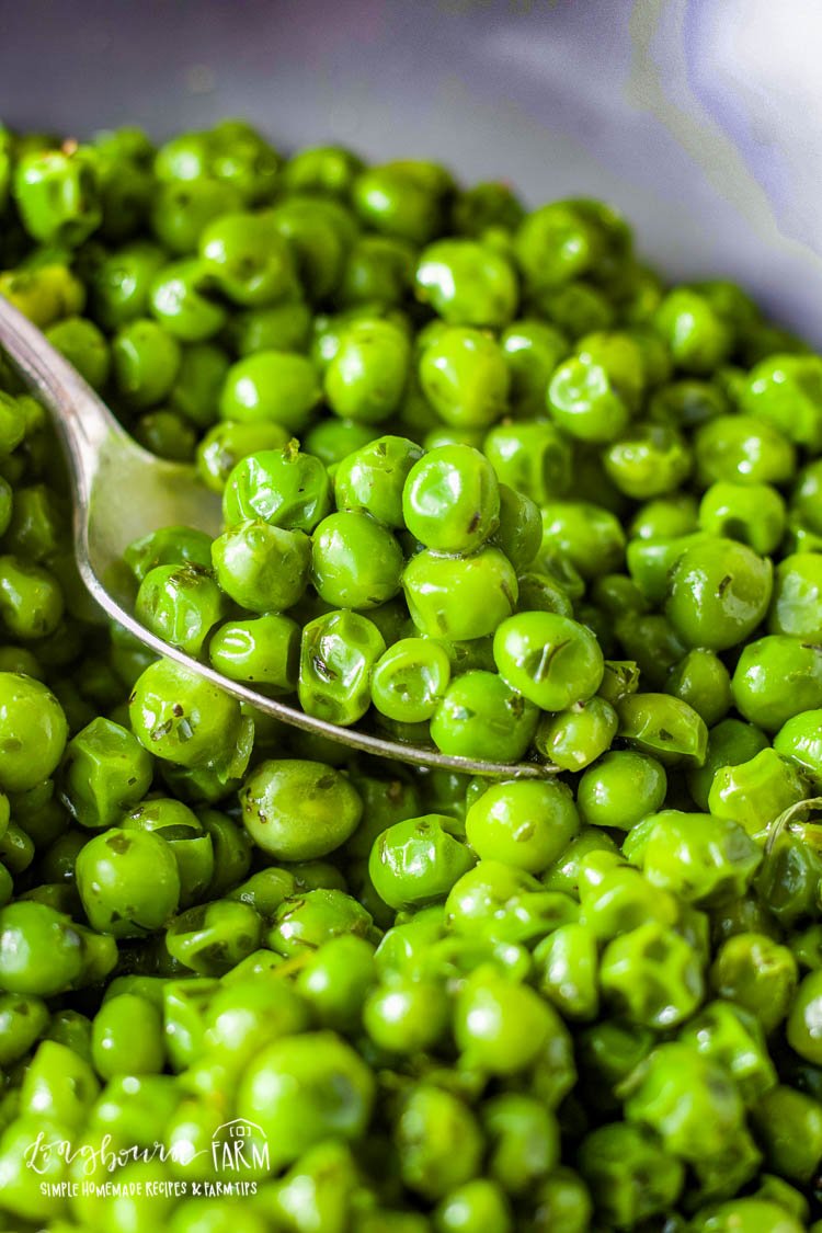 Do you need to cook defrosted peas?