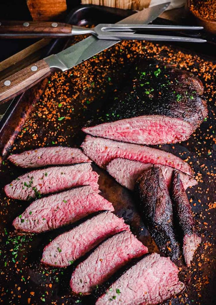 Do you need to sear tri tip after smoking it?