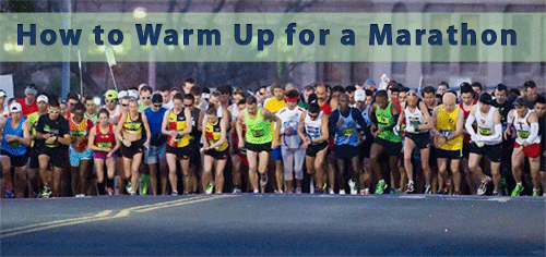 Do you need to warm-up before a marathon?