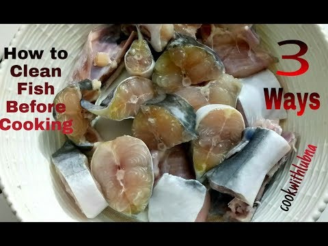 Do you need to wash frozen fish before cooking?