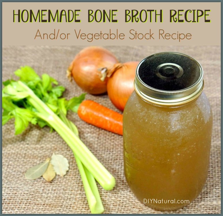 Do you need vegetables in bone broth?