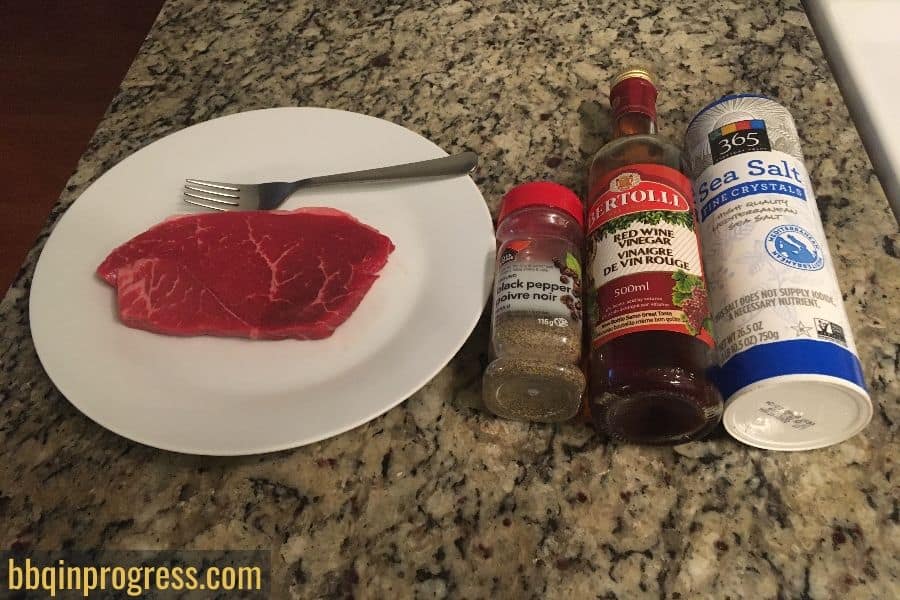 Do you pierce steak before marinating it?