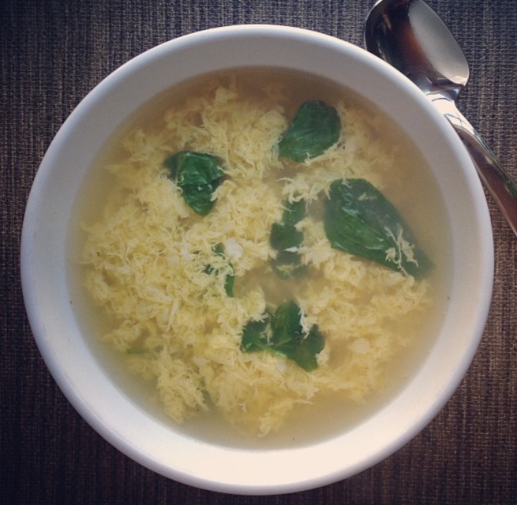 Do you prefer egg drop soup or bone broth?