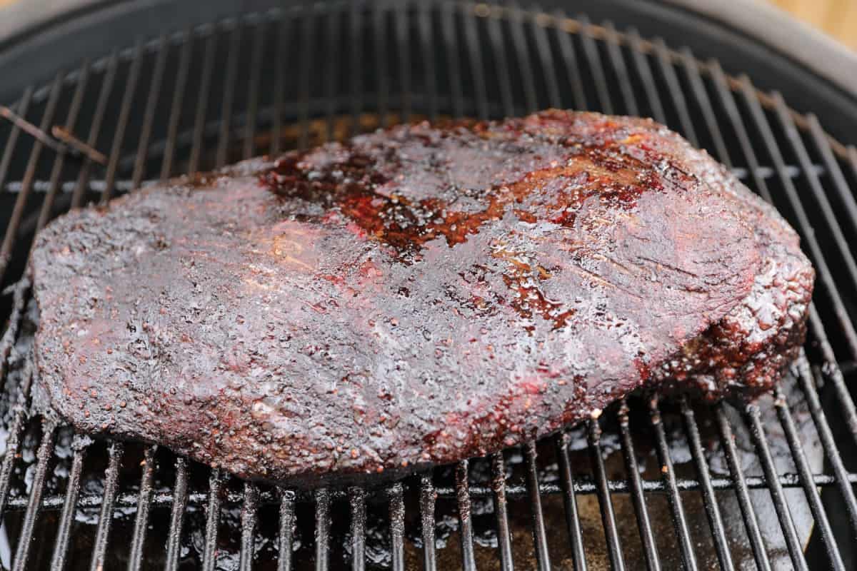 Do you put butter on brisket when wrapping?