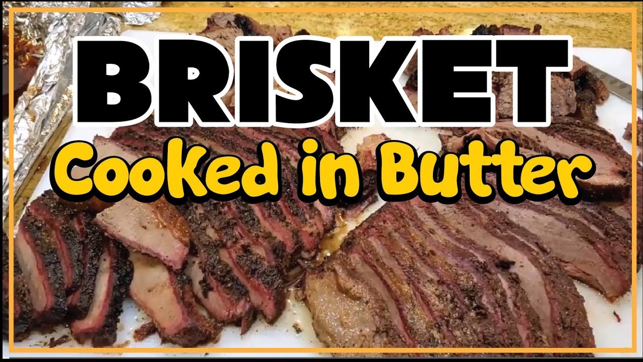 Do you put butter on brisket?