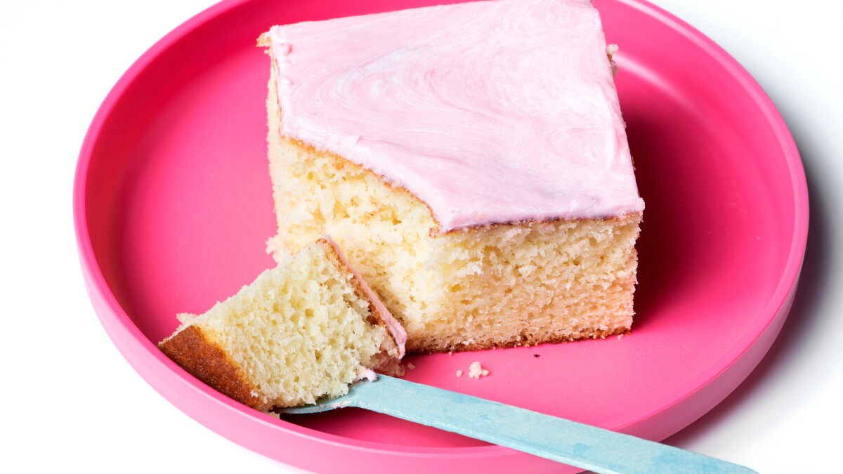 Do you put glaze on warm or cool cake?