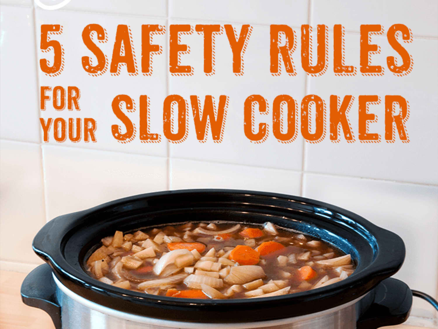 Do you put hot stock in slow cooker?