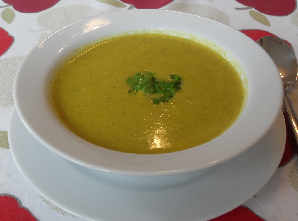 Do you put parsley in soup?