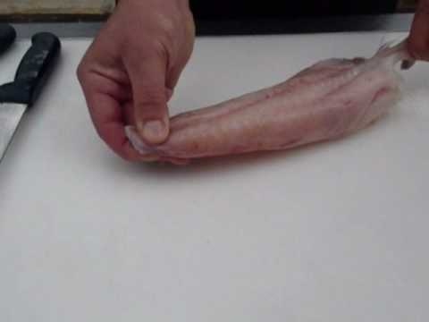 Do you remove the bone from monkfish tail?
