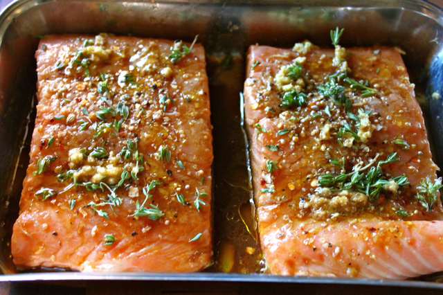 Do you rinse fish after marinating?