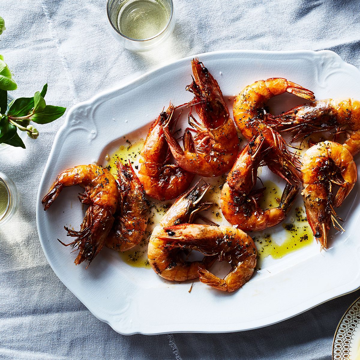 Do you sauté shrimp with shells on?