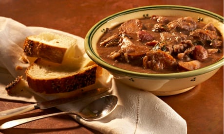 Do you serve beef stew in a bowl?