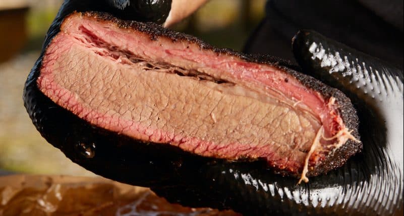 Do you spritz both sides of brisket?