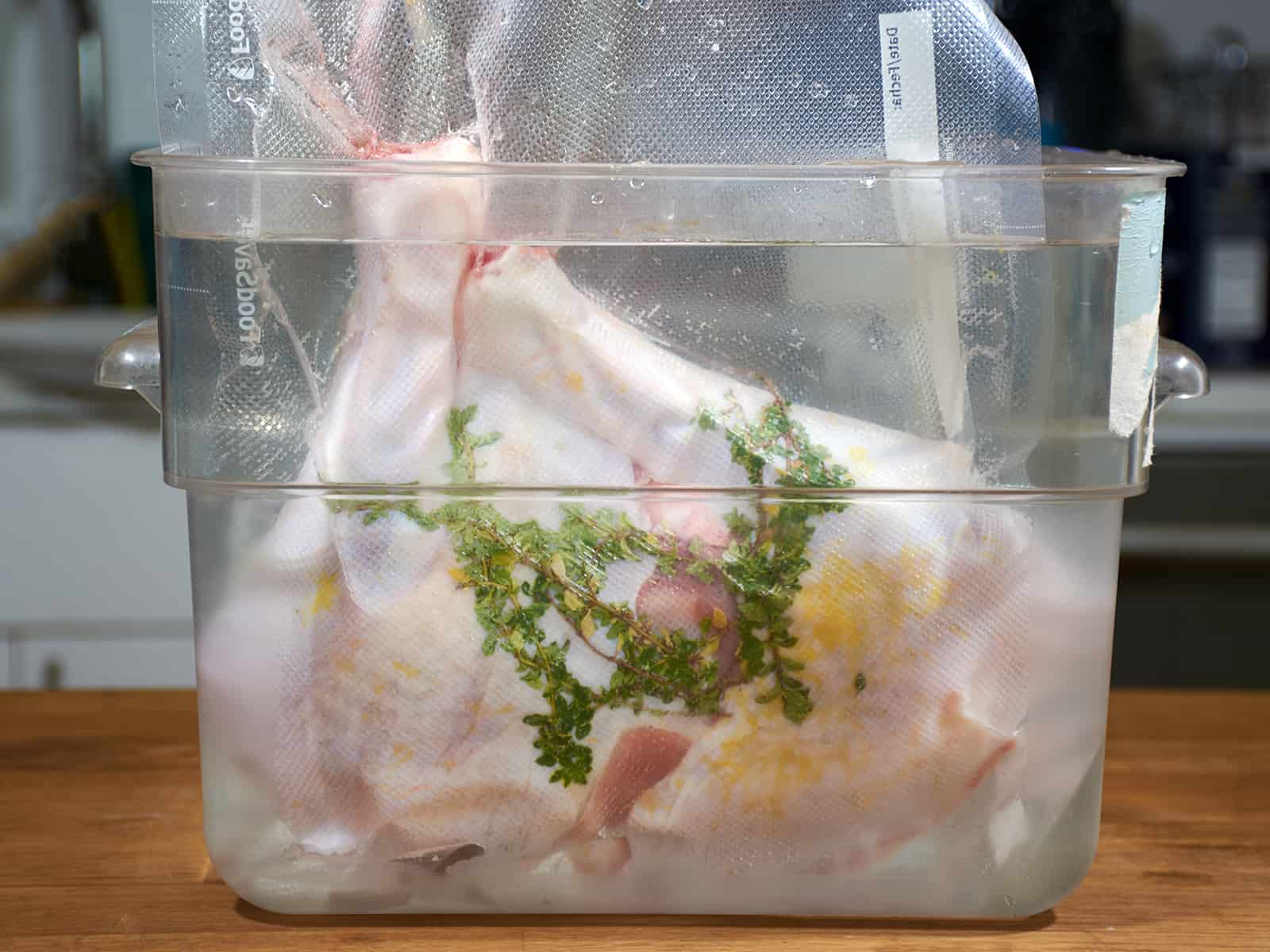 Do you start sous vide with cold water?