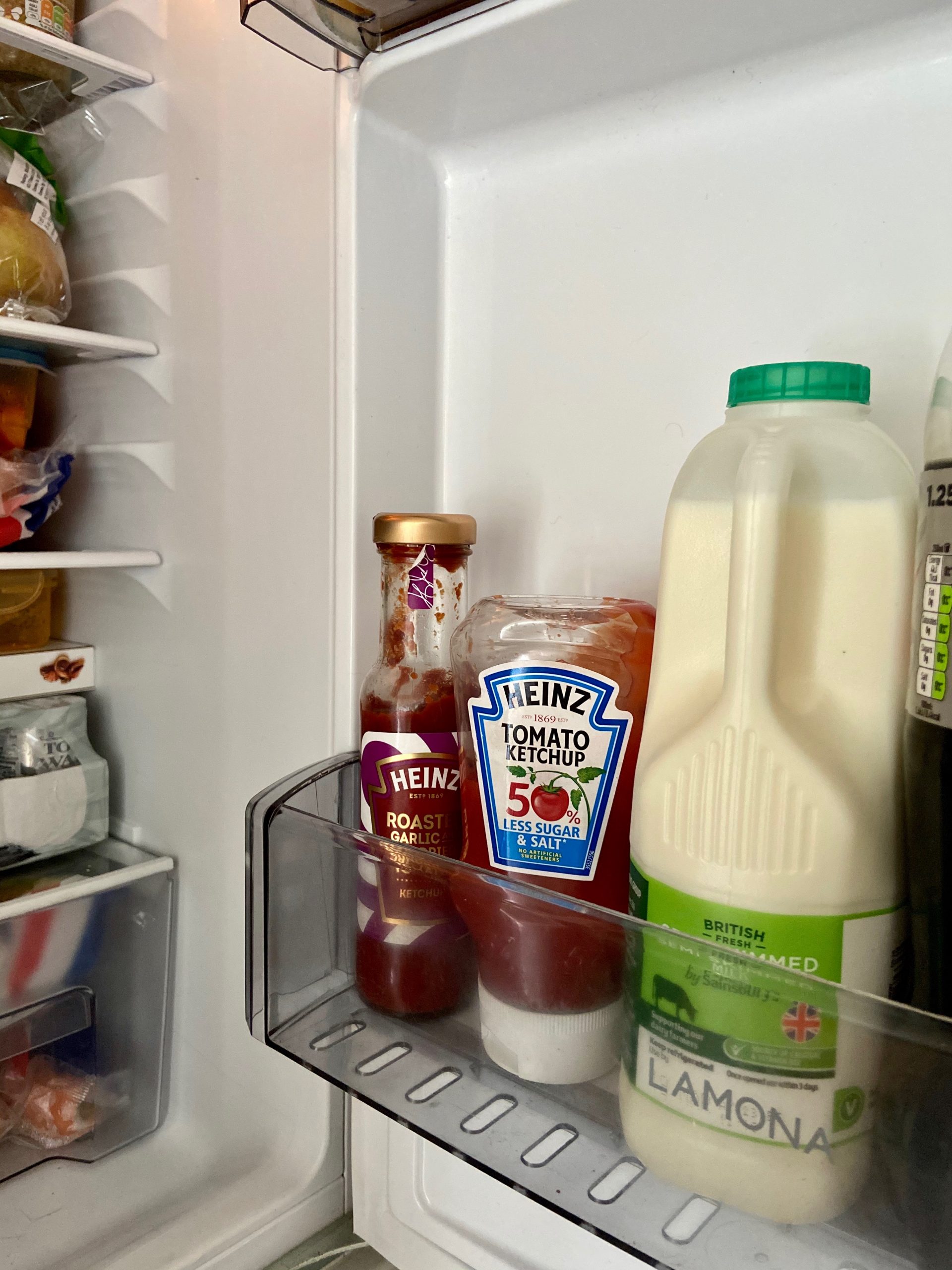 Do you store ketchup in the fridge?