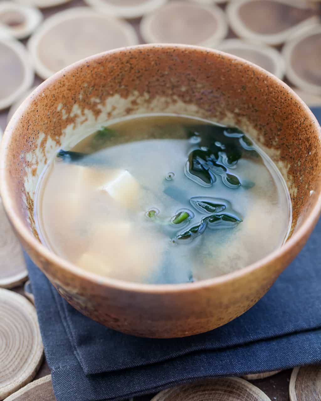 Do you use boiling water for miso soup?