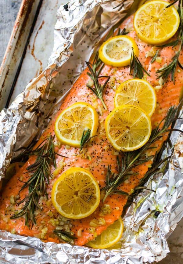 Do you wrap salmon in foil when baking?