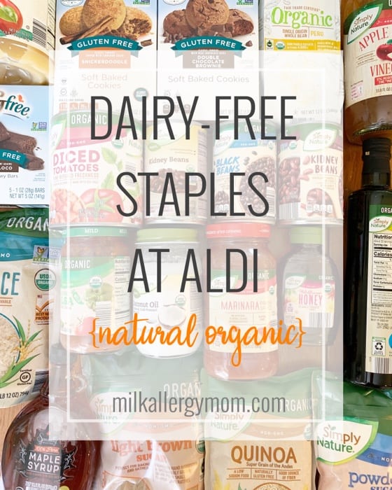 Does Aldi have dairy free options?