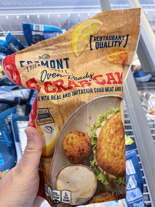 Does Aldi sell crab cakes?