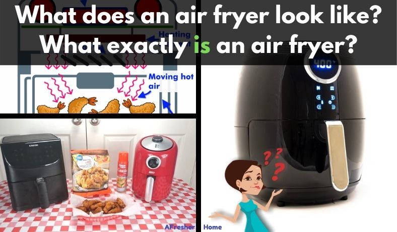 Does an air fryer have an exposed heating element?