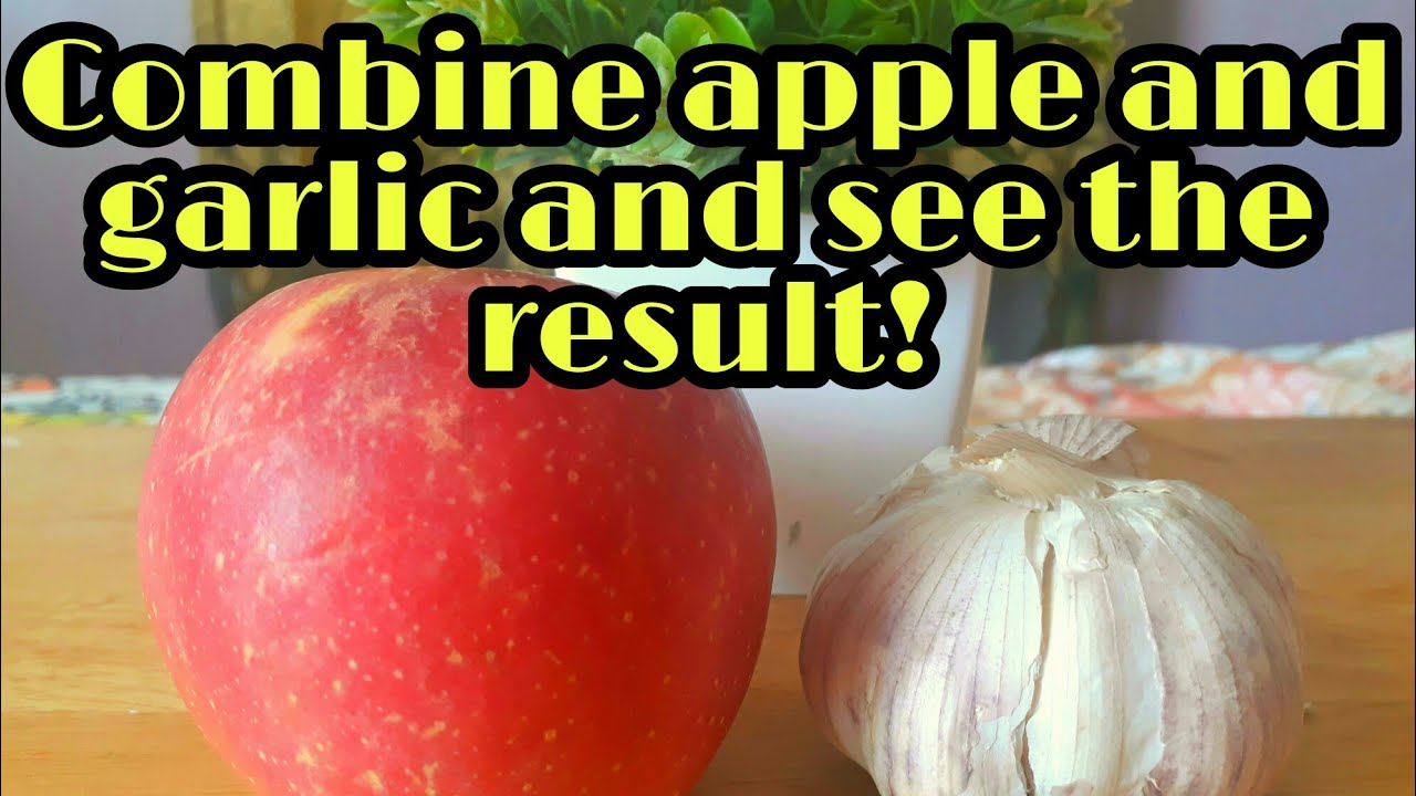 Does Apple and garlic go together?