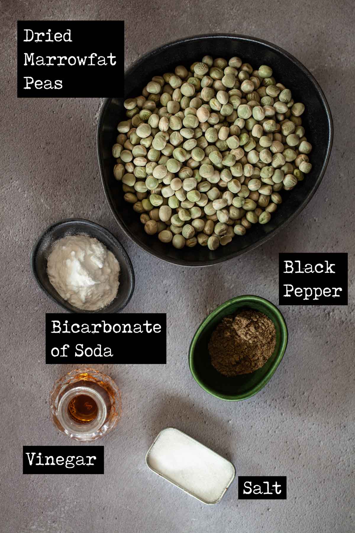 Does baking soda soften peas?