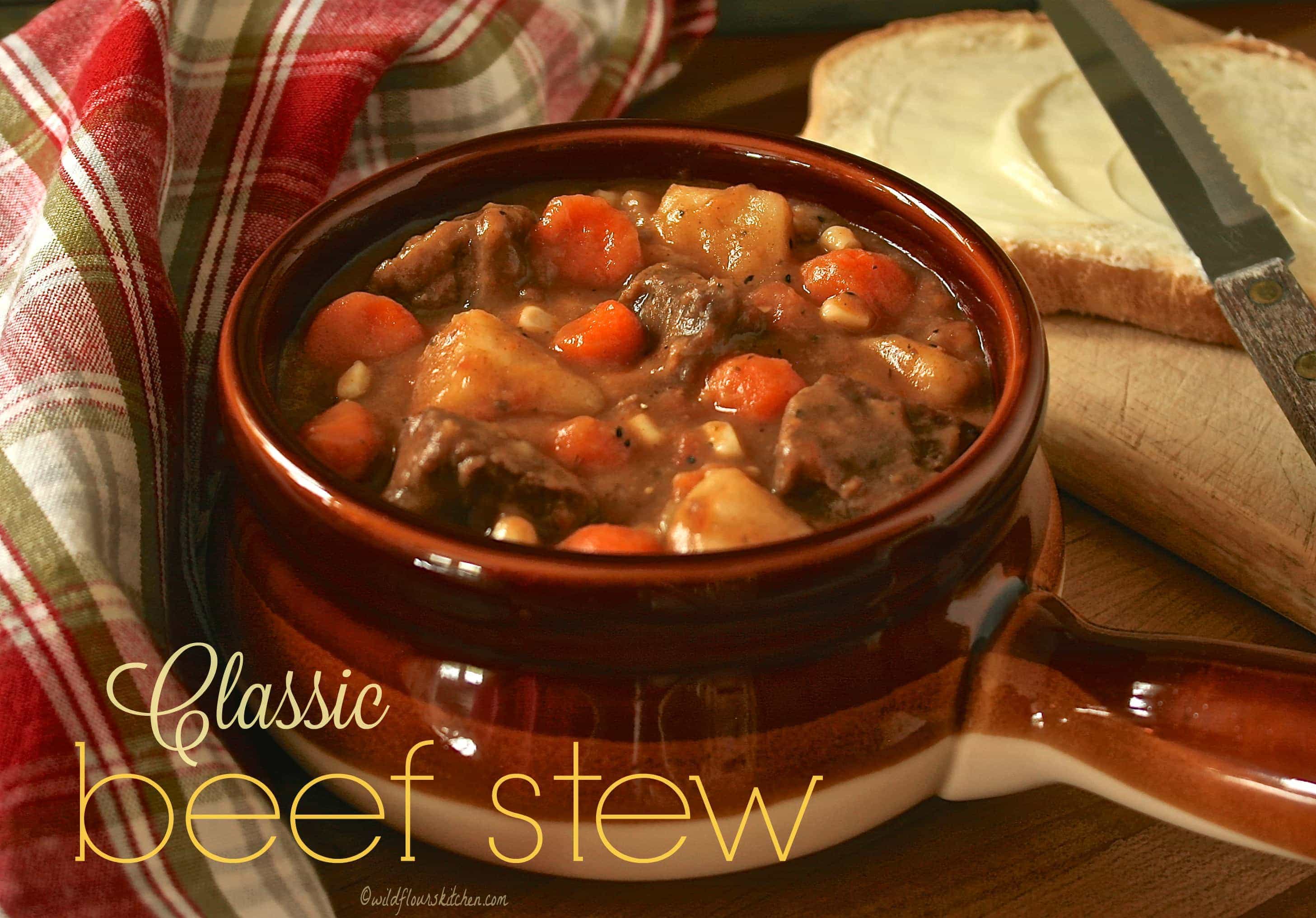 Does beef stew need to be thick?