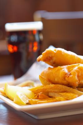 Does beer battered fish have alcohol in it?