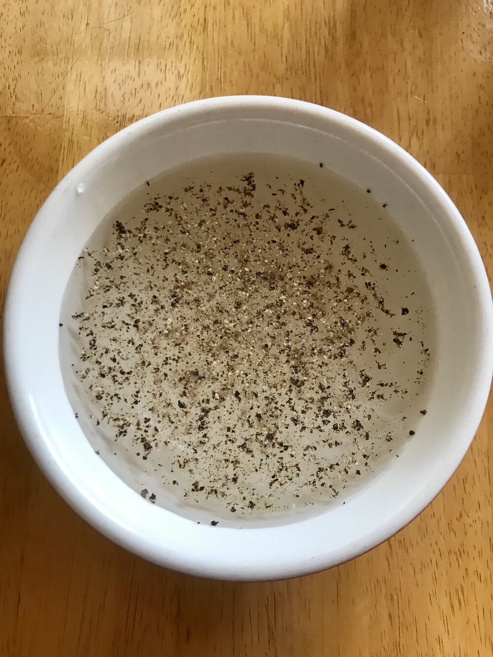 Does black pepper dissolve in soup?