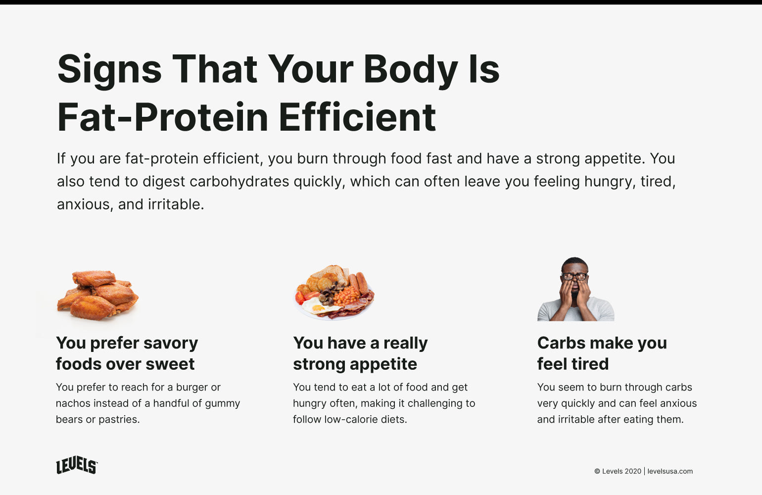 Does body prefer protein or fat?