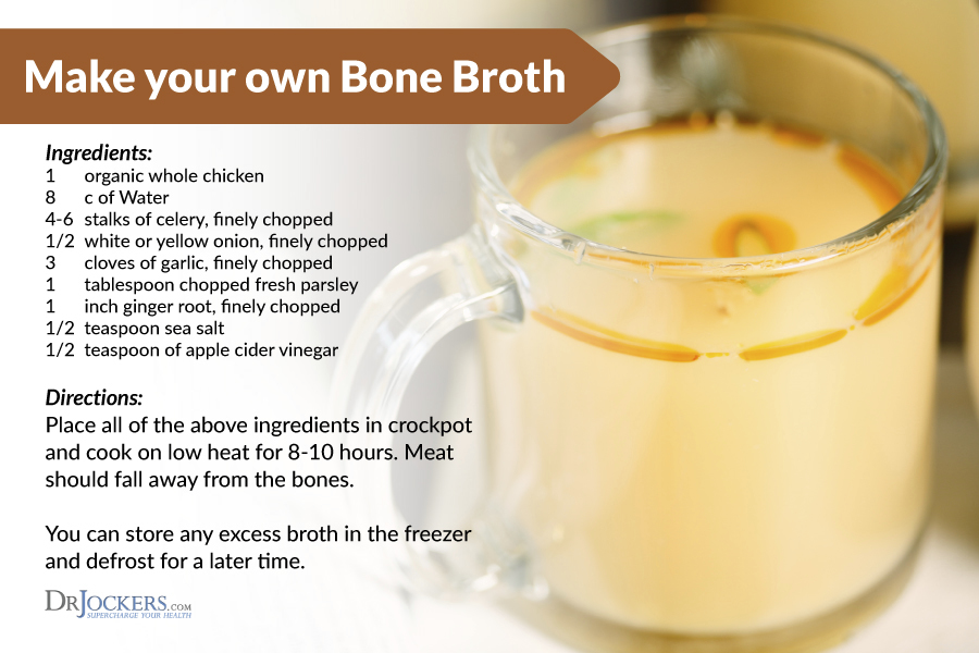 Does bone broth help clear out sinuses?