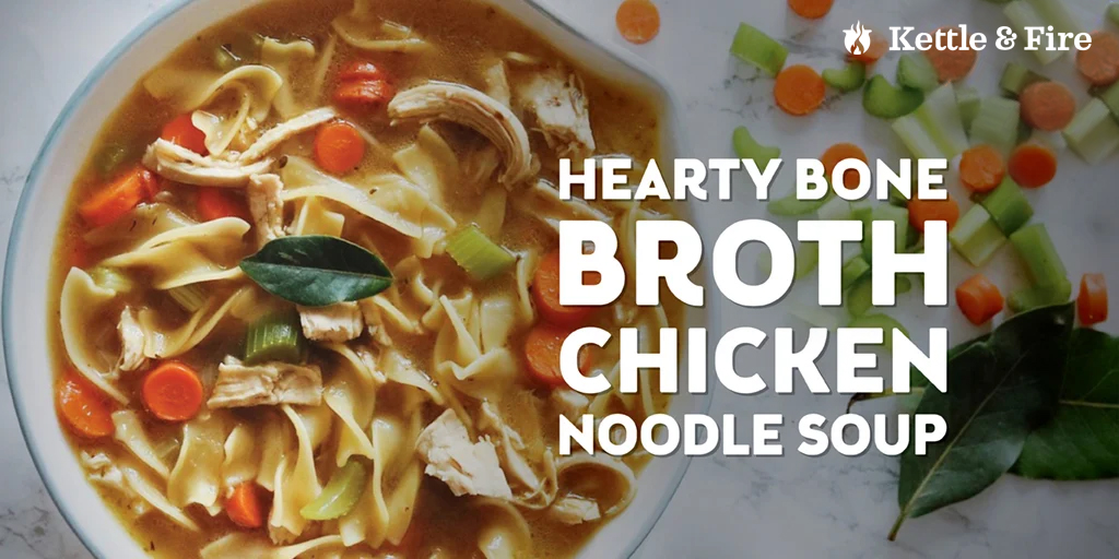 Does bone broth taste like chicken noodles?