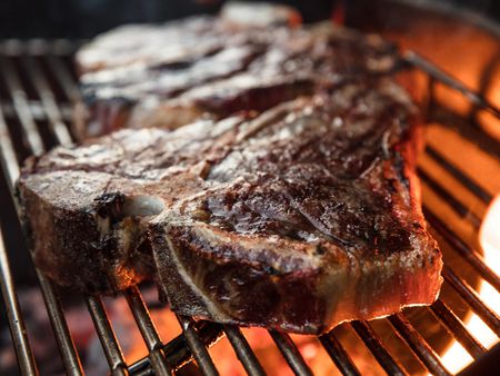 Does bone steak cook faster?