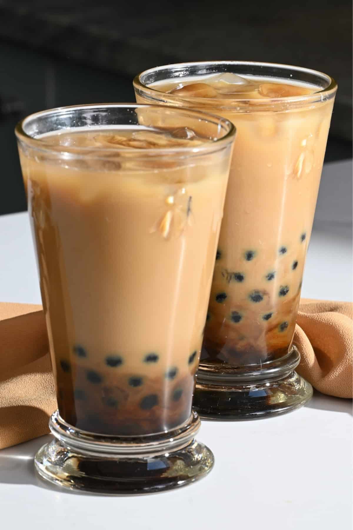 Does bubble tea use real milk?