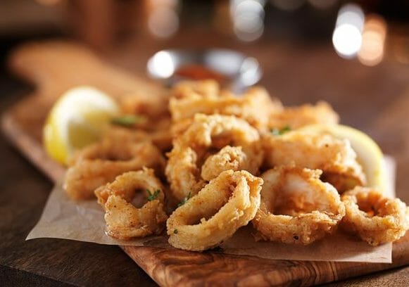 Does calamari count as shellfish?