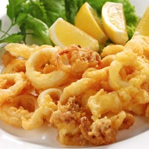 Does calamari have omega-3?