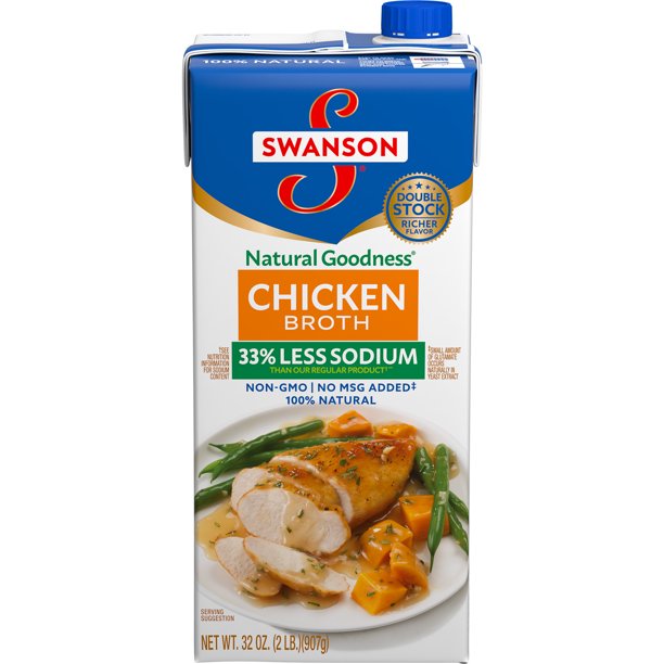 Does chicken stock have less sodium than chicken broth?