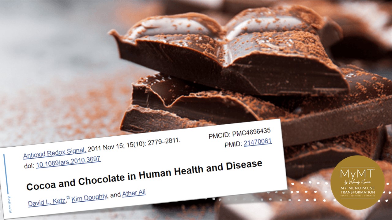 Does chocolate affect menopause?