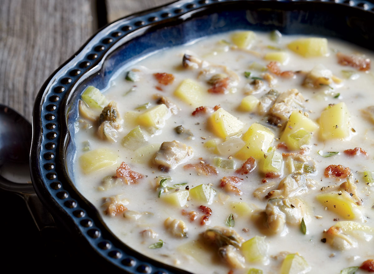 Does clam chowder make you fat?