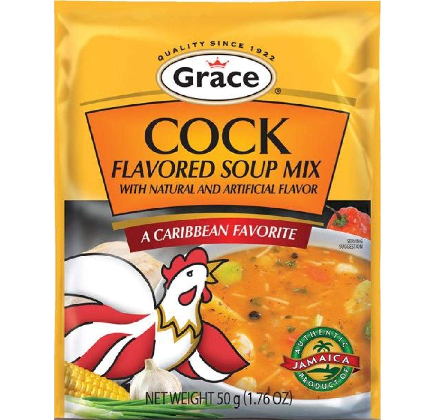 Does cock soup contain chicken?