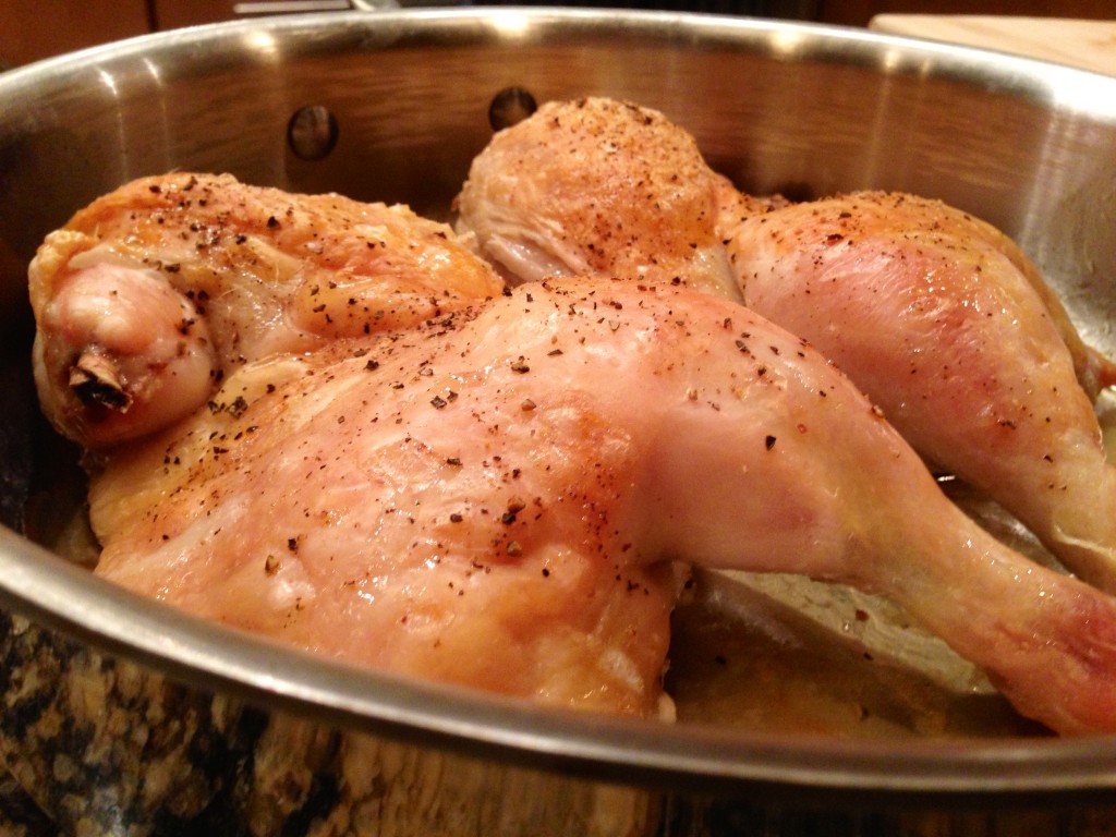 Does cooking chicken destroy bacteria?