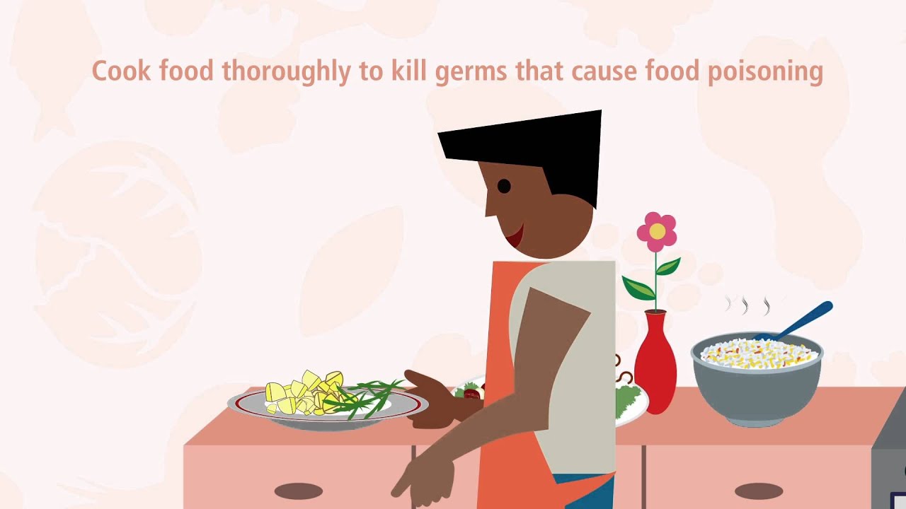 Does cooking kill bacteria?