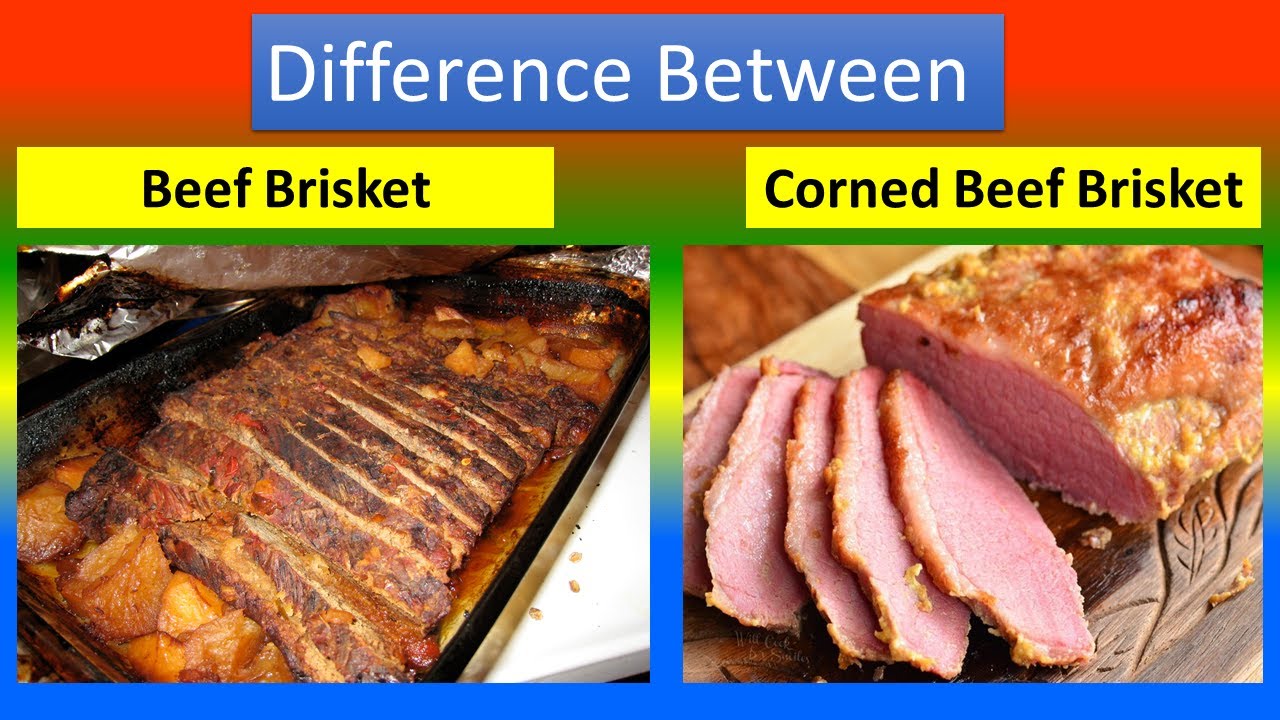 Does corned beef taste different from smoked brisket?